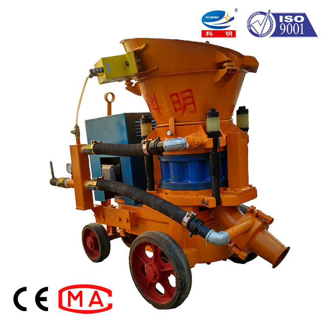 Material refractario KPZ-3 que rocía la máquina concreta 3 del hormigón ...